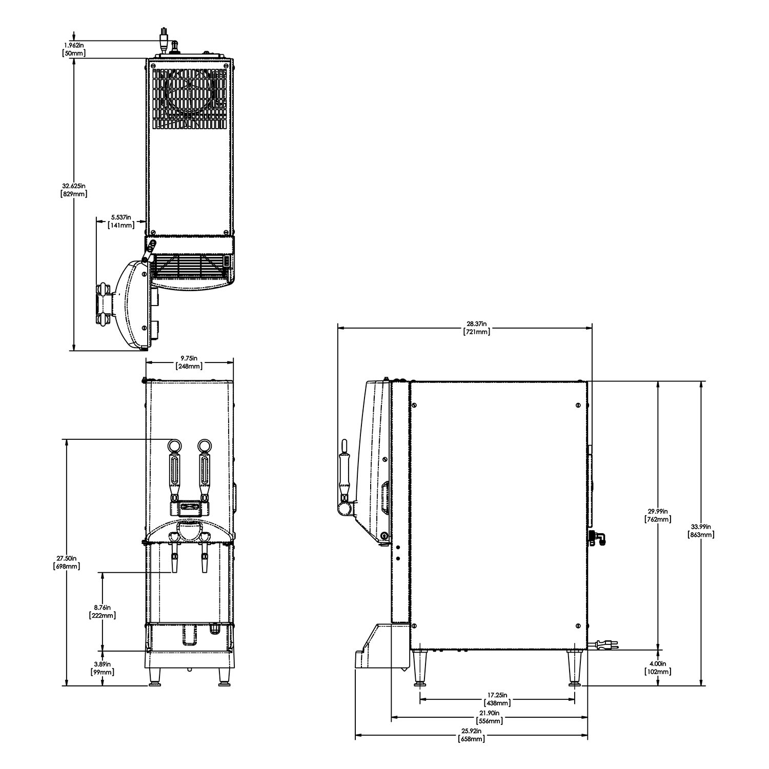 NITRON® Cold Draft All-Nitro 4:1 to 12:1 - Cold Coffee - BUNN ...