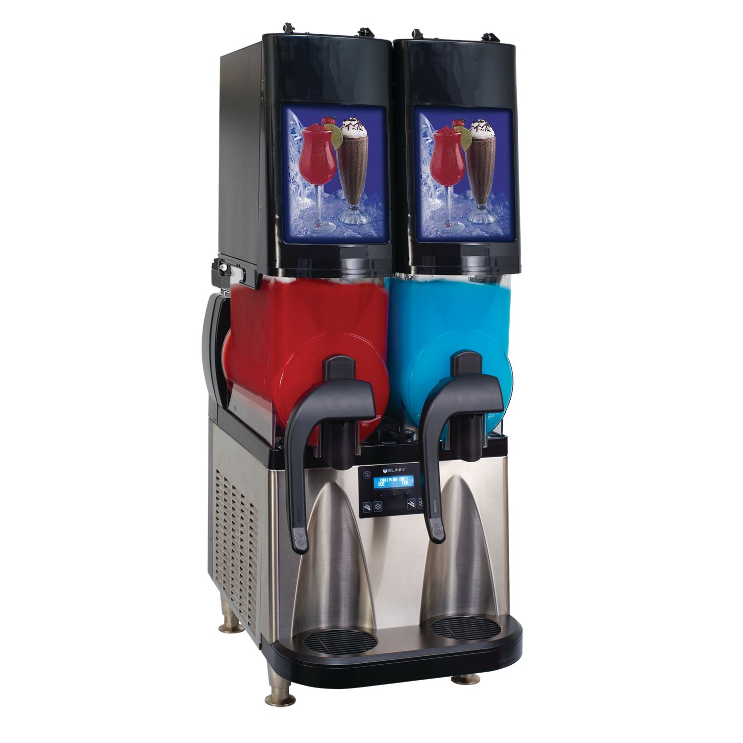 ULTRA NX, 120V BLK/SST PAF LED - Frozen Granita/Slushy - BUNN ...